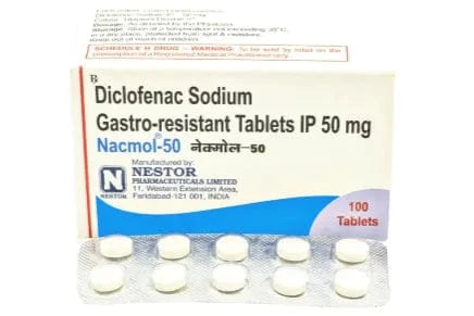 Diclofenac Gastro-Resistant Tablets IP 50 mg – Jan Aushadhi Vitran