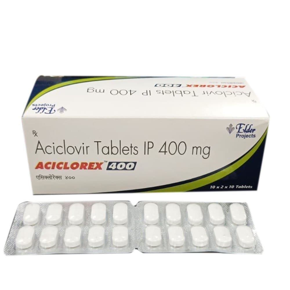 Aciclovir/ Acyclovir Tablets IP 400 mg – Jan Aushadhi Vitran