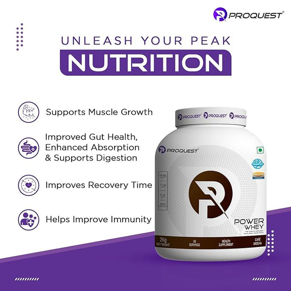 ProQuest Power Whey Protein (Flavour: Milk Chocolate), 1 KG – Jan ...