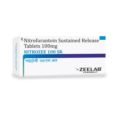 JAN AUSHADHI ZEELAB Nitrofurantoin Sustained Release Tablets 100mg 30. ...