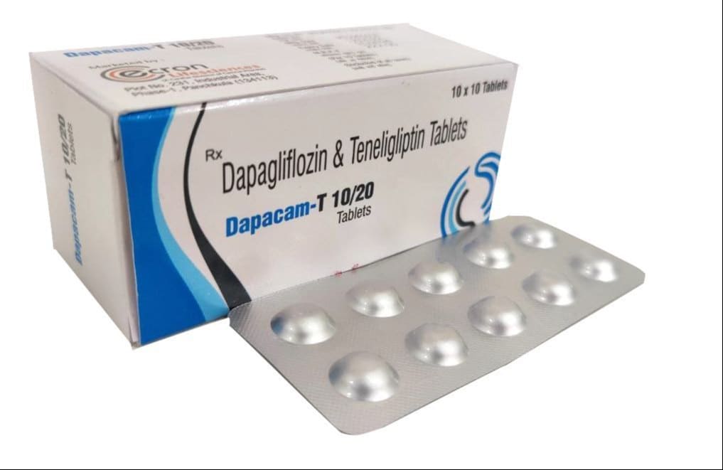 Teneligliptin 20mg and Dapagliflozin 10mg Tablets – Jan Aushadhi Vitran