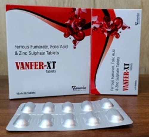 FERIUM Ferrous Ascorbate 100mg + Folic Acid 1.5mg + Zinc Sulphate 22 ...