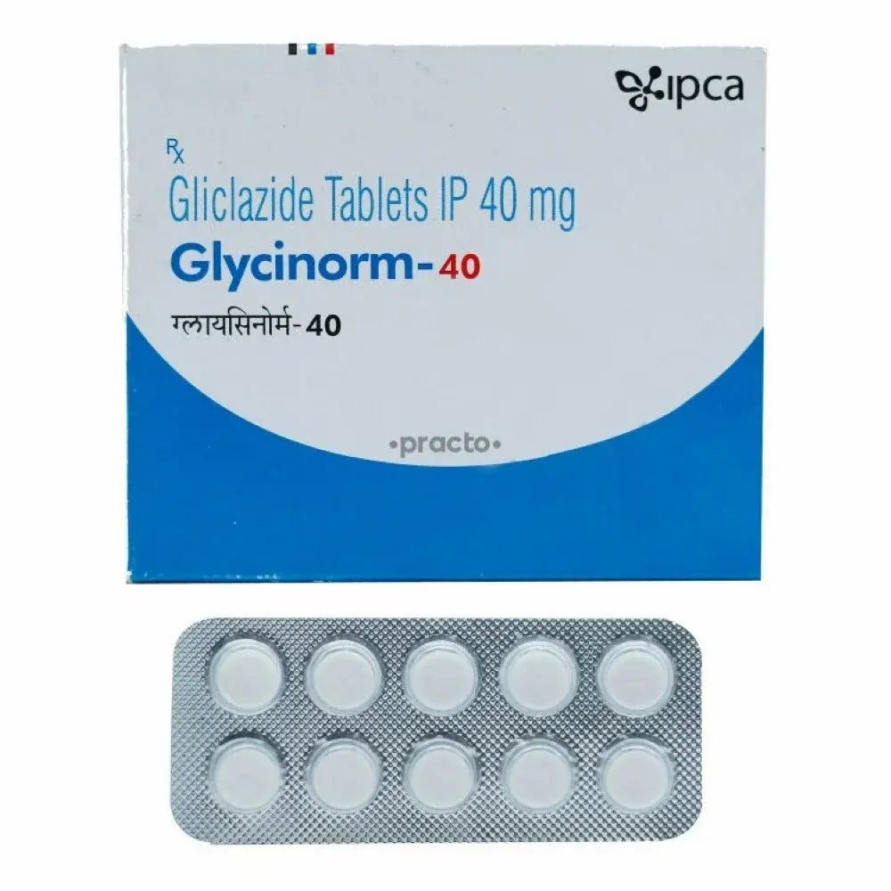 Gliclazide Tablets IP 40 mg Dacadis, Diamicron, Edicil, Glydex ...